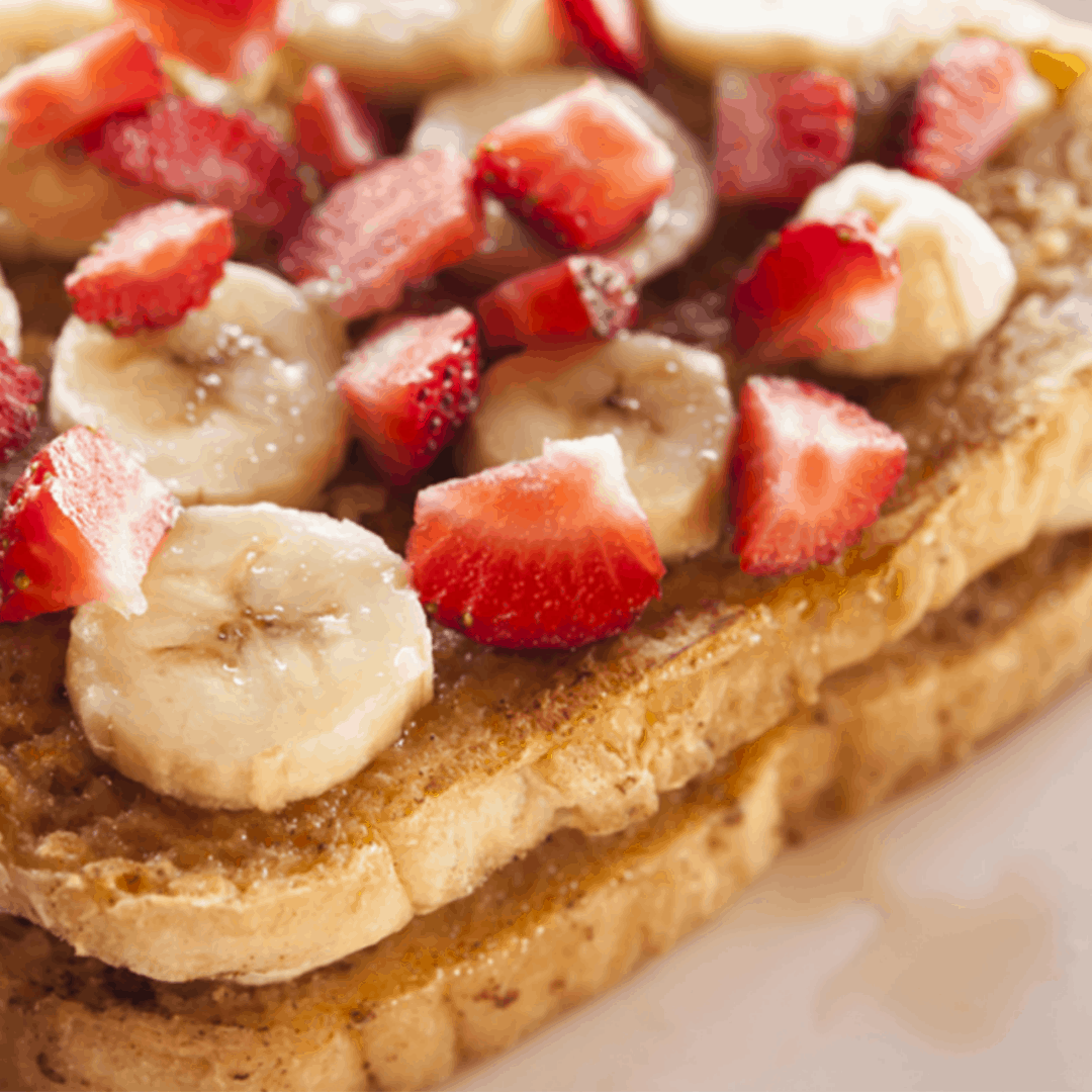 French Toast with Fresh Fruit - Tarrant Area Food Bank