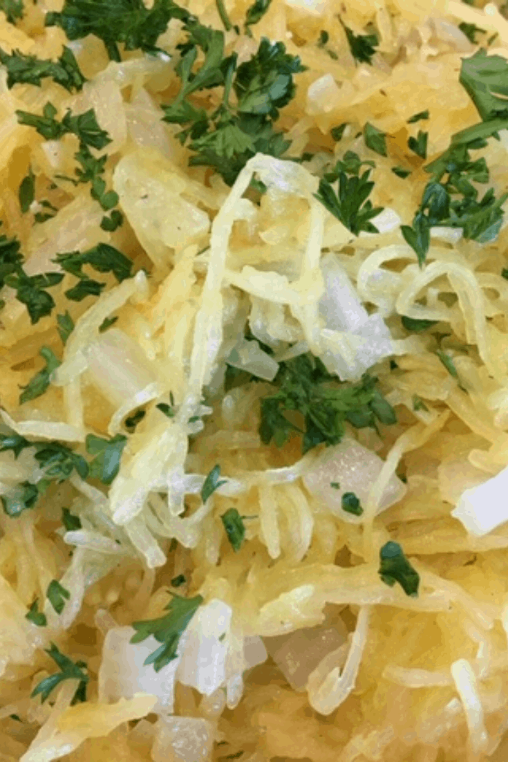Spaghetti Squash Sauté - Tarrant Area Food Bank
